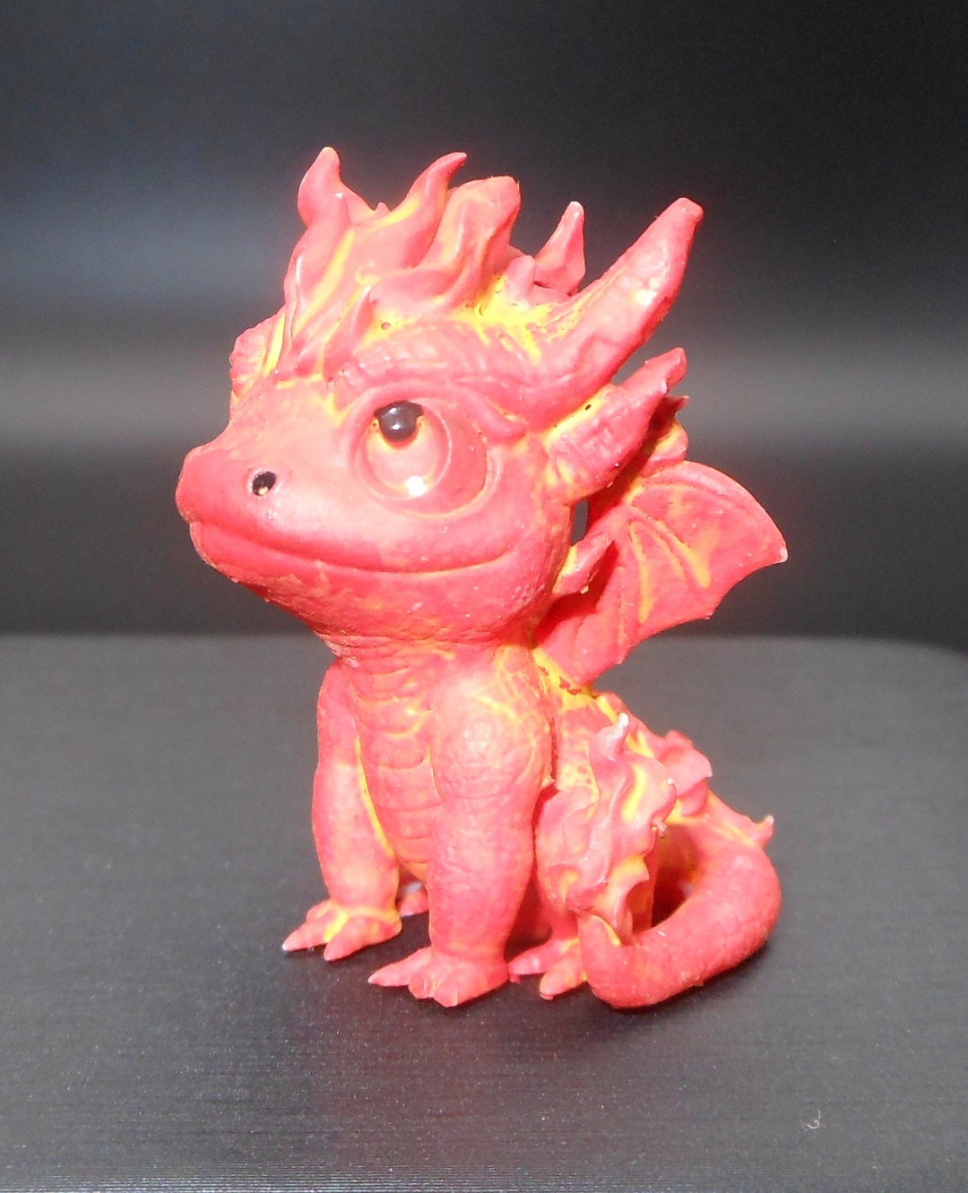 3D Printed Fire Dragon 1:24 Scale DIY KIT - Etsy