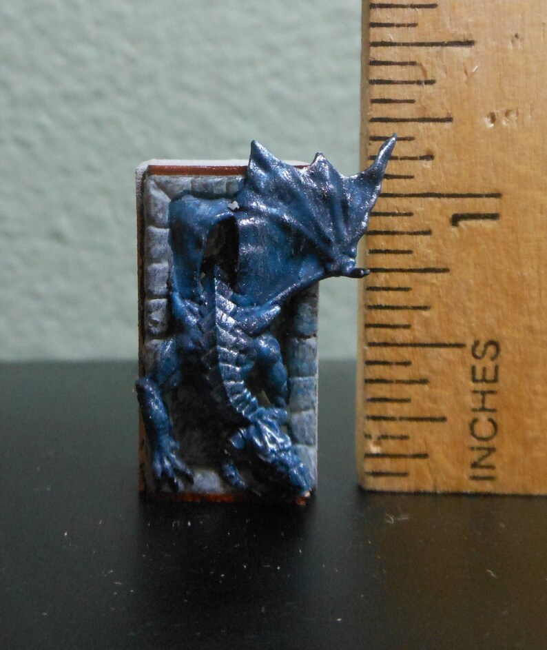 1:12 Scale Dragon Book Nook DIY KIT - Etsy