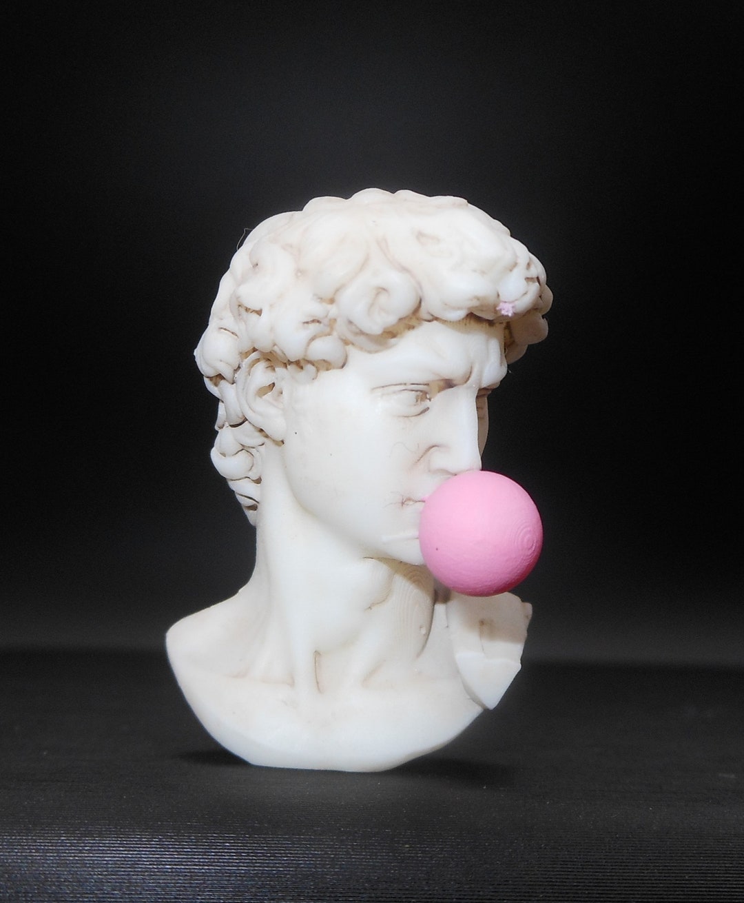 3D Printed David Blowing Bubble 1:24 Scale DIY KIT - Etsy