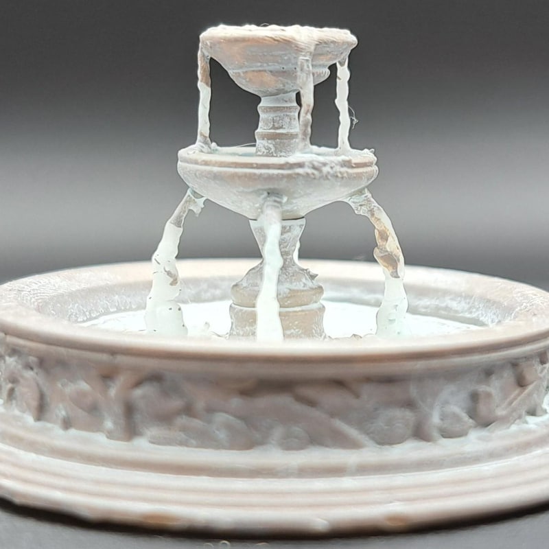 1/12 Scale Water Fountain - Etsy Canada