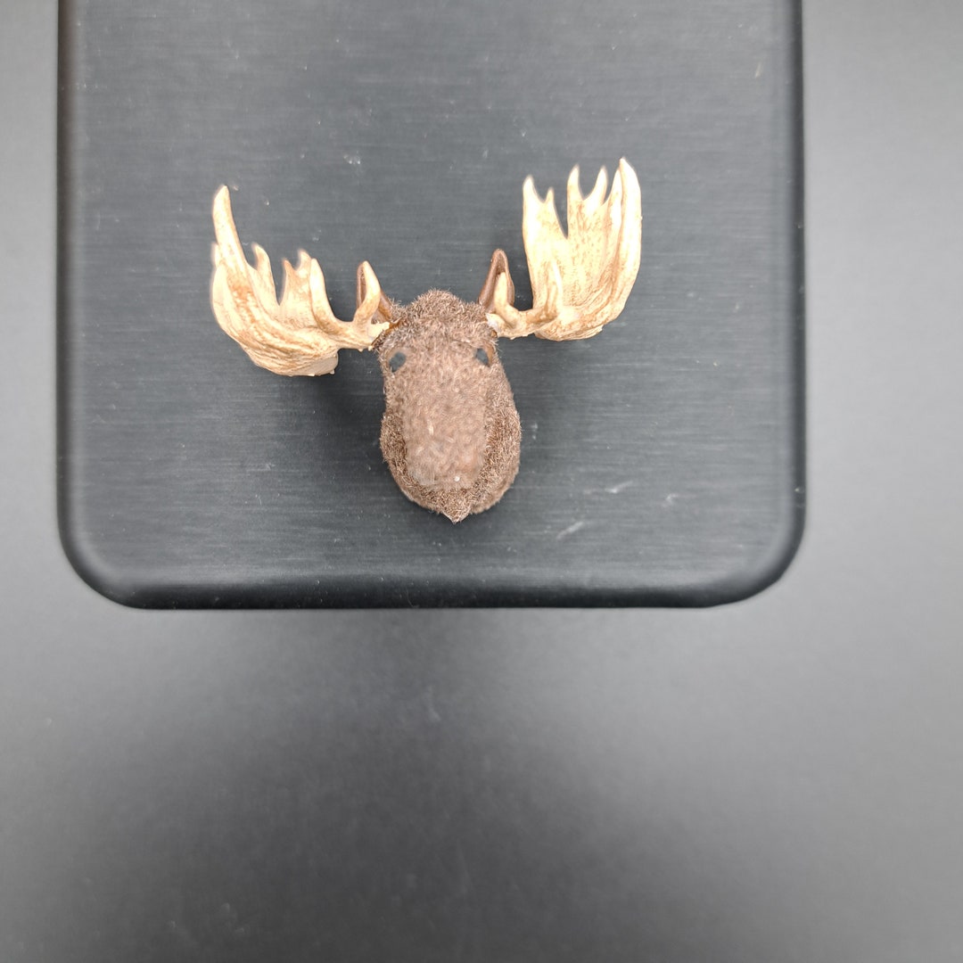 3D Printed Moose Head Mount 1:48 Scale DIY KIT - Etsy