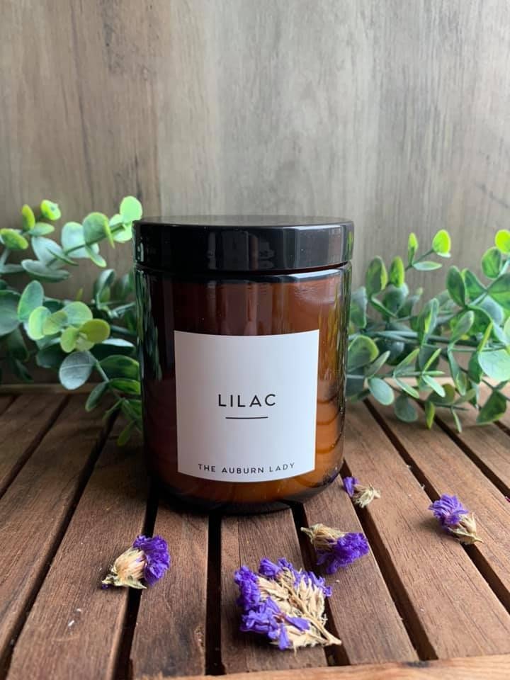 Lilac Candle - Etsy