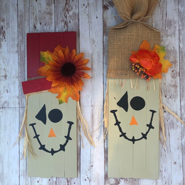 Wooden Scarecrow - Etsy