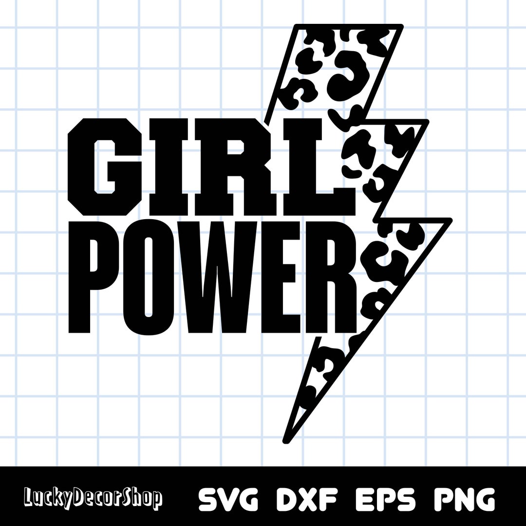 Girl Power Svg, GRL PWR SVG, Girls Tshirt, Silhouette, Cricut, Cut File ...