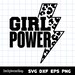 Girl Power Svg GRL PWR SVG Girls Tshirt Silhouette Cricut - Etsy