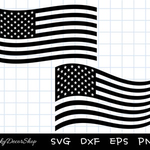 American Flag Svg USA Flag Cut File American Flag Svg Cut - Etsy