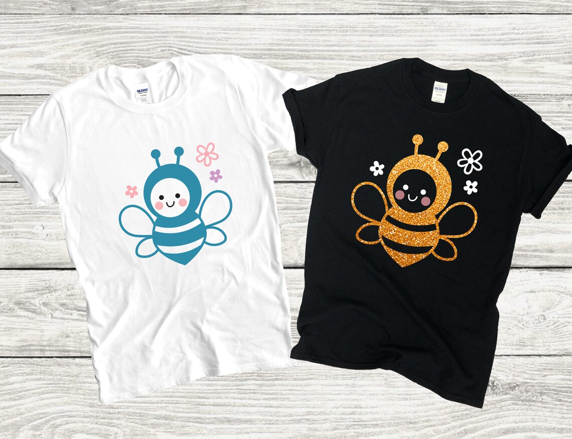 Bee SVG Bee DXF Cut File Bee CLIPART Bee Silhouette Honey - Etsy