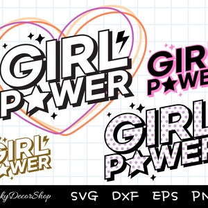 Girl Power Svg, GRL PWR SVG, Silhouette, Cricut, Cut File, Svg, Dxf ...