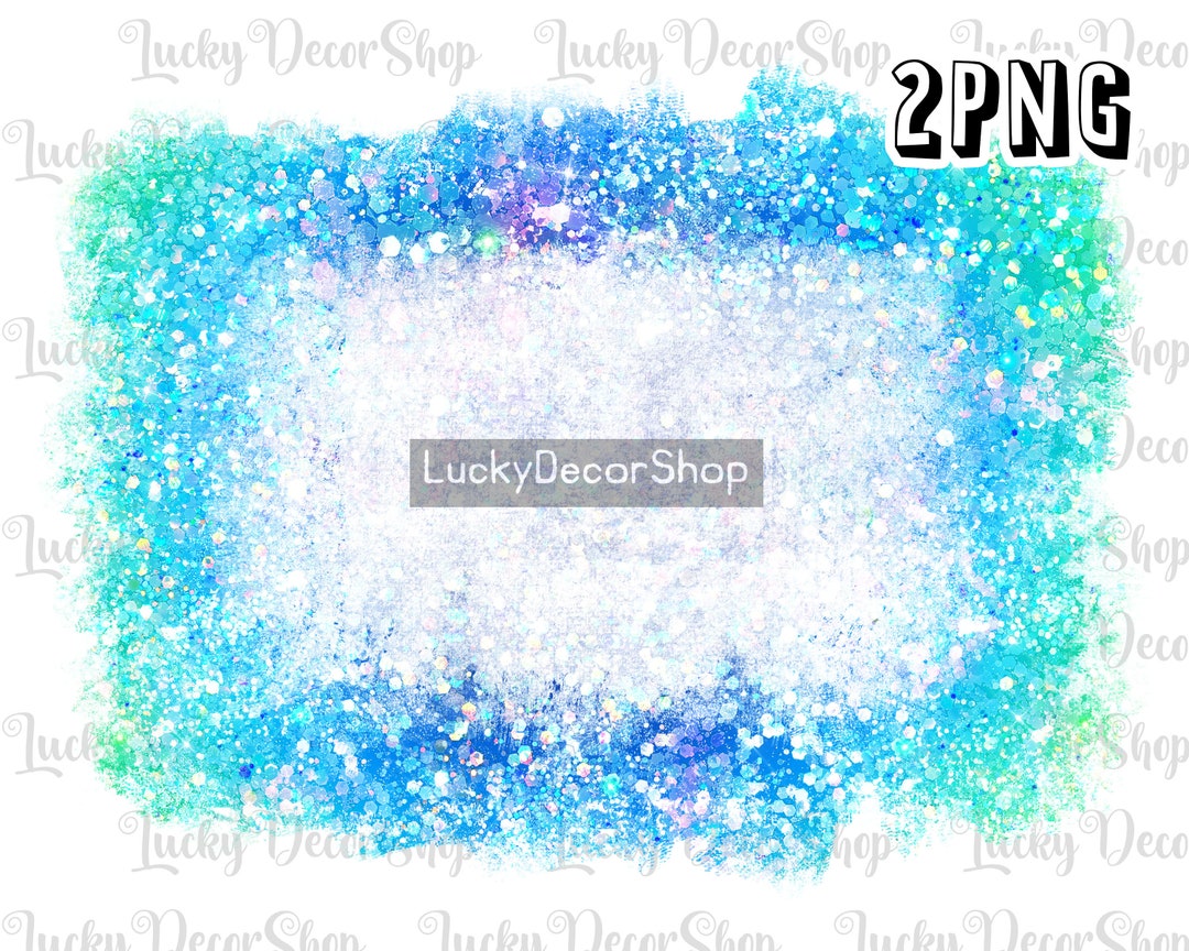 Blue Glitter Background: Sublimation PNG (digital Download) - Etsy
