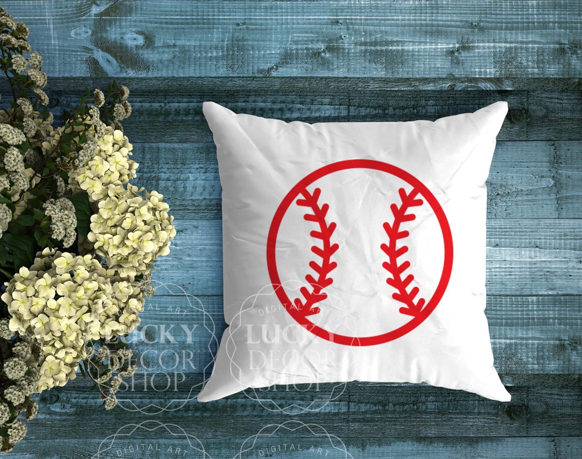 Baseball Monogram SVG: Cut File for Cricut, Silhouette (digital ...