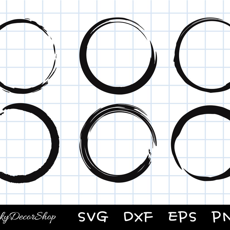 Circle Svg - Etsy