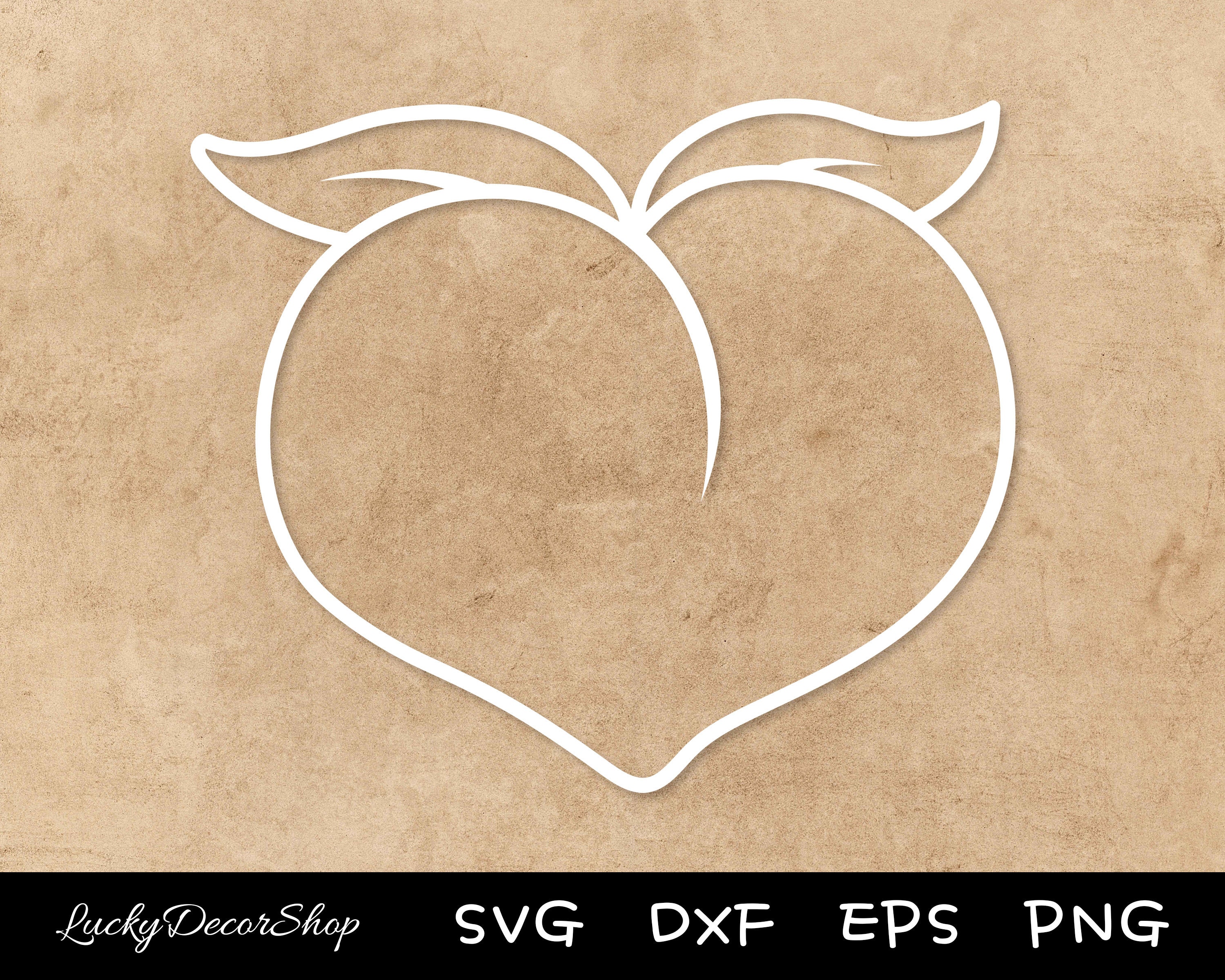 Layered Peach SVG Peach Svg Peach Clipart Cut File Svg - Etsy