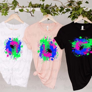 Splatter Background, Neon Paint Splatter PNG, Paint Splatter Png ...