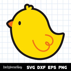 Cute Chick SVG, Easter Chick Svg, Baby Chicken Svg, Easter Svg, Cut ...