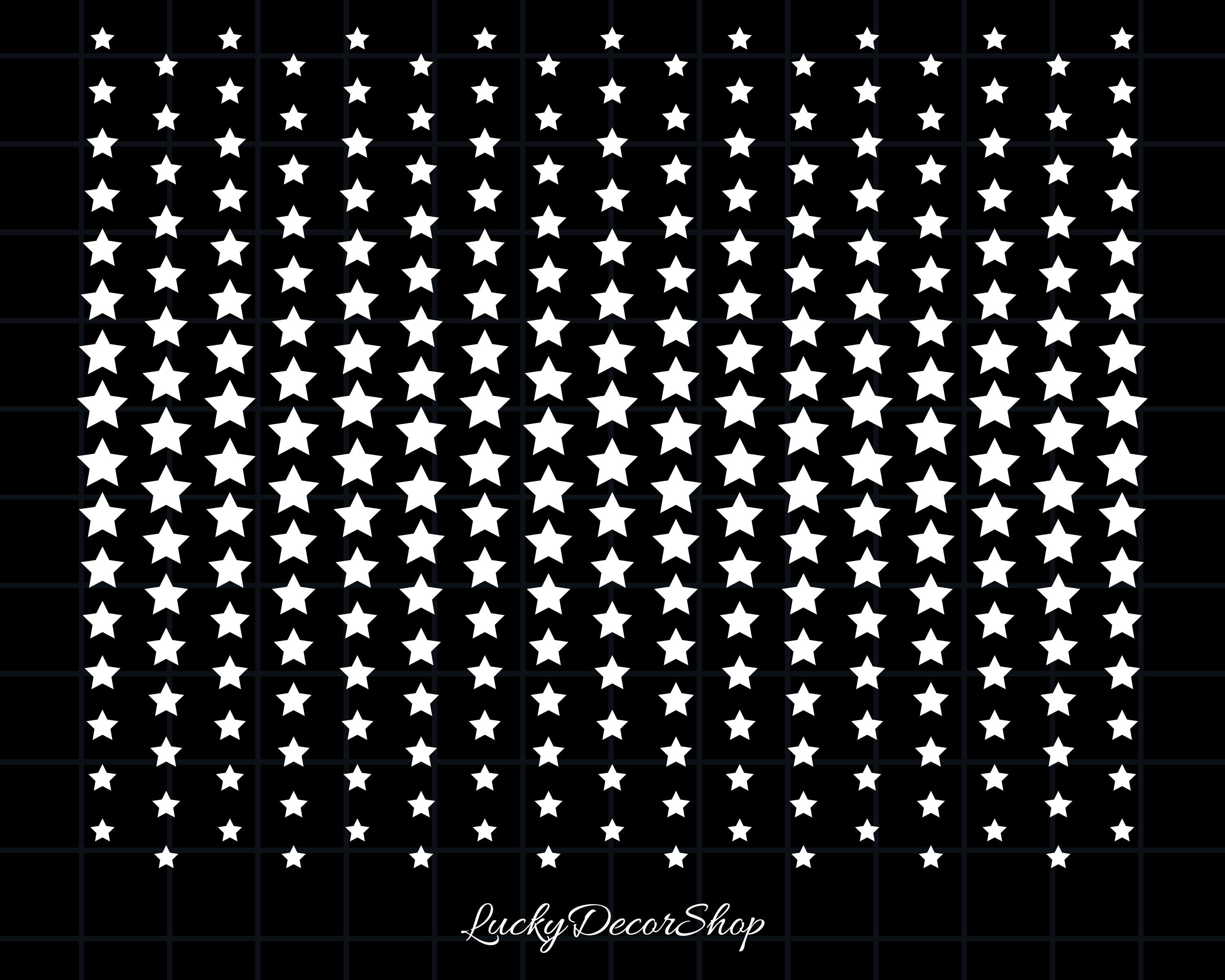 Stars SVG Star Pattern Svg Stars Clipart Cut Files | Etsy