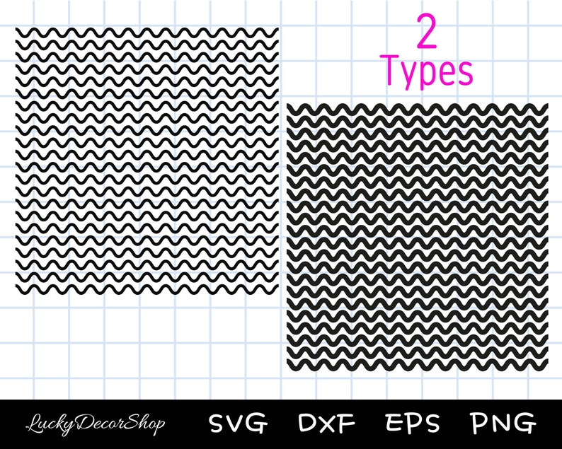 Wave SVG Wave Line Clipart Wave Pattern Svg Cut File | Etsy