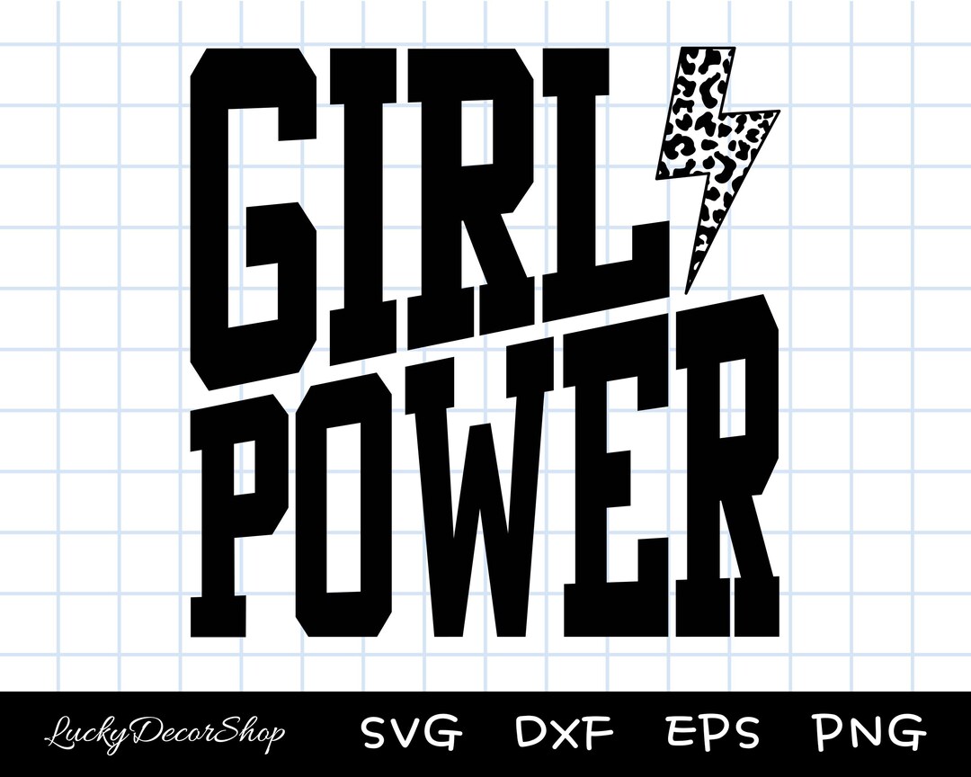 Girl Power Svg, GRL PWR SVG, Girls Tshirt, Silhouette, Cricut, Cut File ...