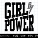 Girl Power Svg GRL PWR SVG Girls Tshirt Silhouette Cricut - Etsy