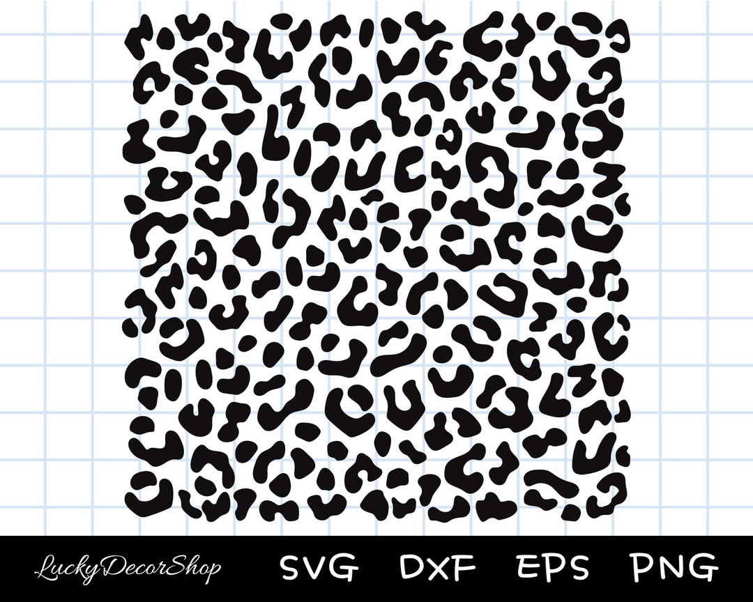 Leopard Pattern SVG, Leopard SVG, Animal Print Svg, Cut Files ...