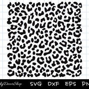 Leopard Pattern SVG, Leopard SVG, Animal Print Svg, Cut Files ...