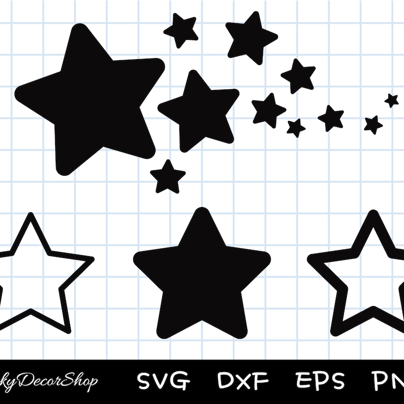 Star Stencil - Etsy