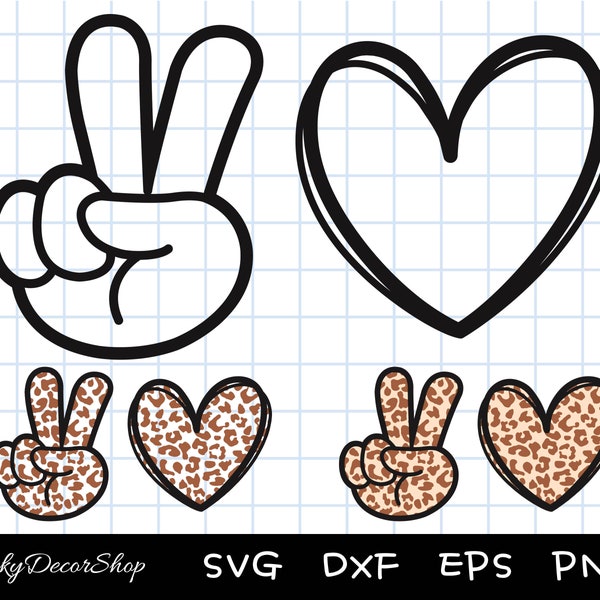 Peace Hand Sign - Etsy
