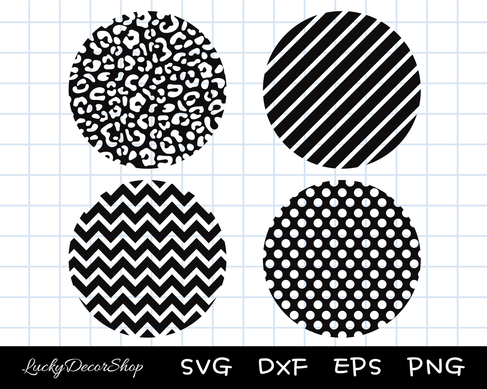 Circle Svg, Circle Cut Files, Circle Pattern Svg, Instant Download ...