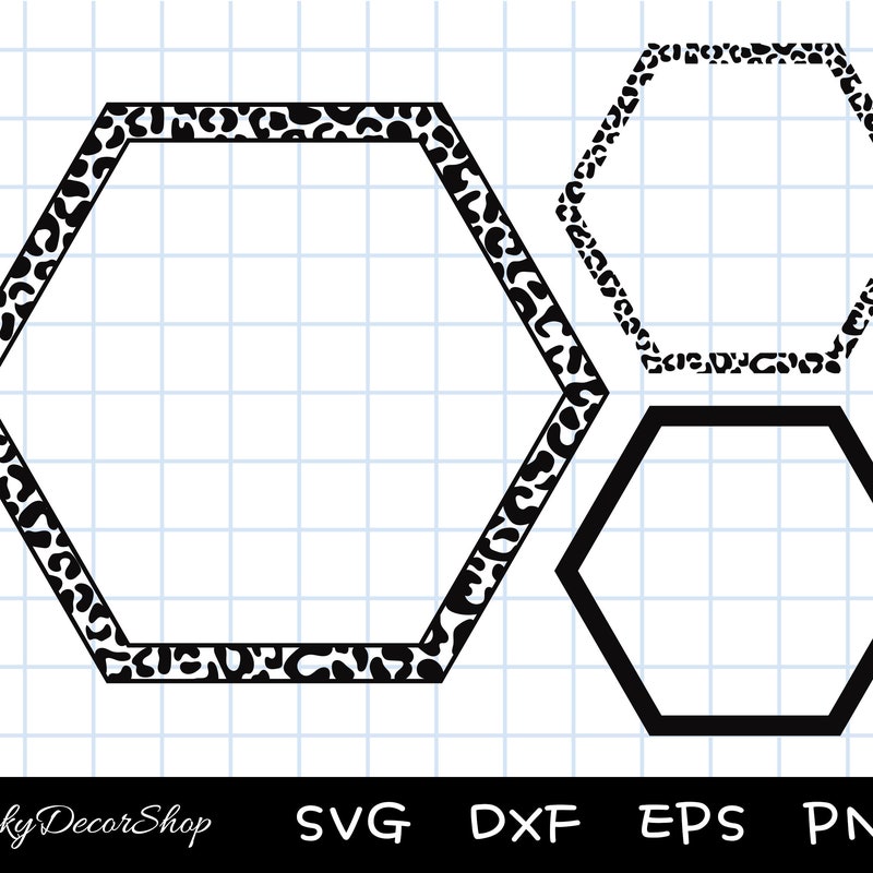 Leopard Border Frame - Etsy