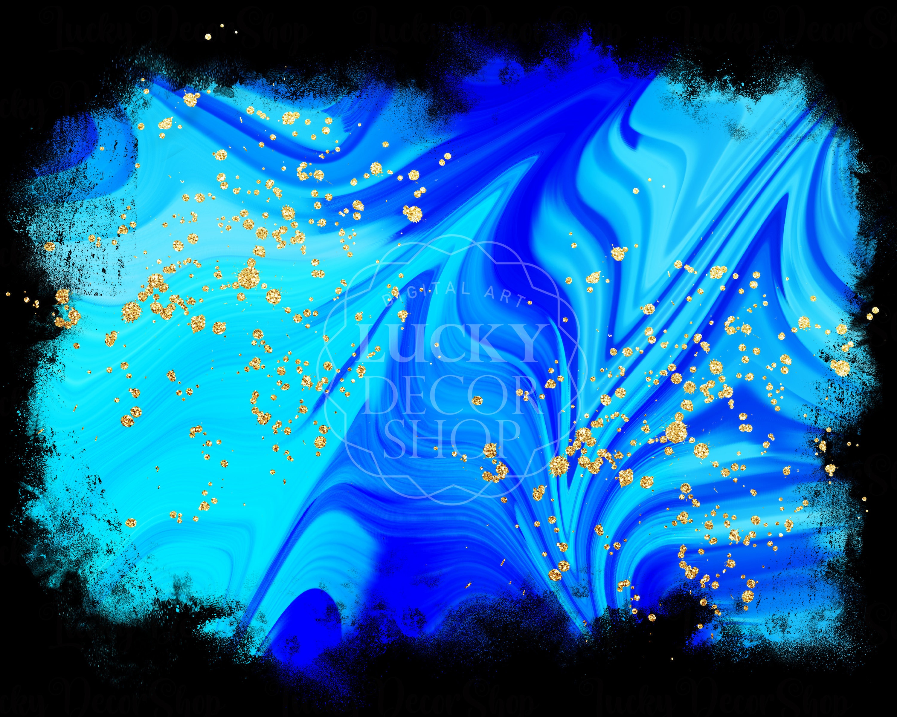Blue Background Png, Blue Marble Texture Png, Sublimation Designs ...