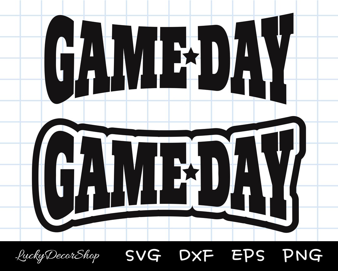 Game Day Svg, Game Day T-shirt Design, Game Day T-shirt Design, Cut ...