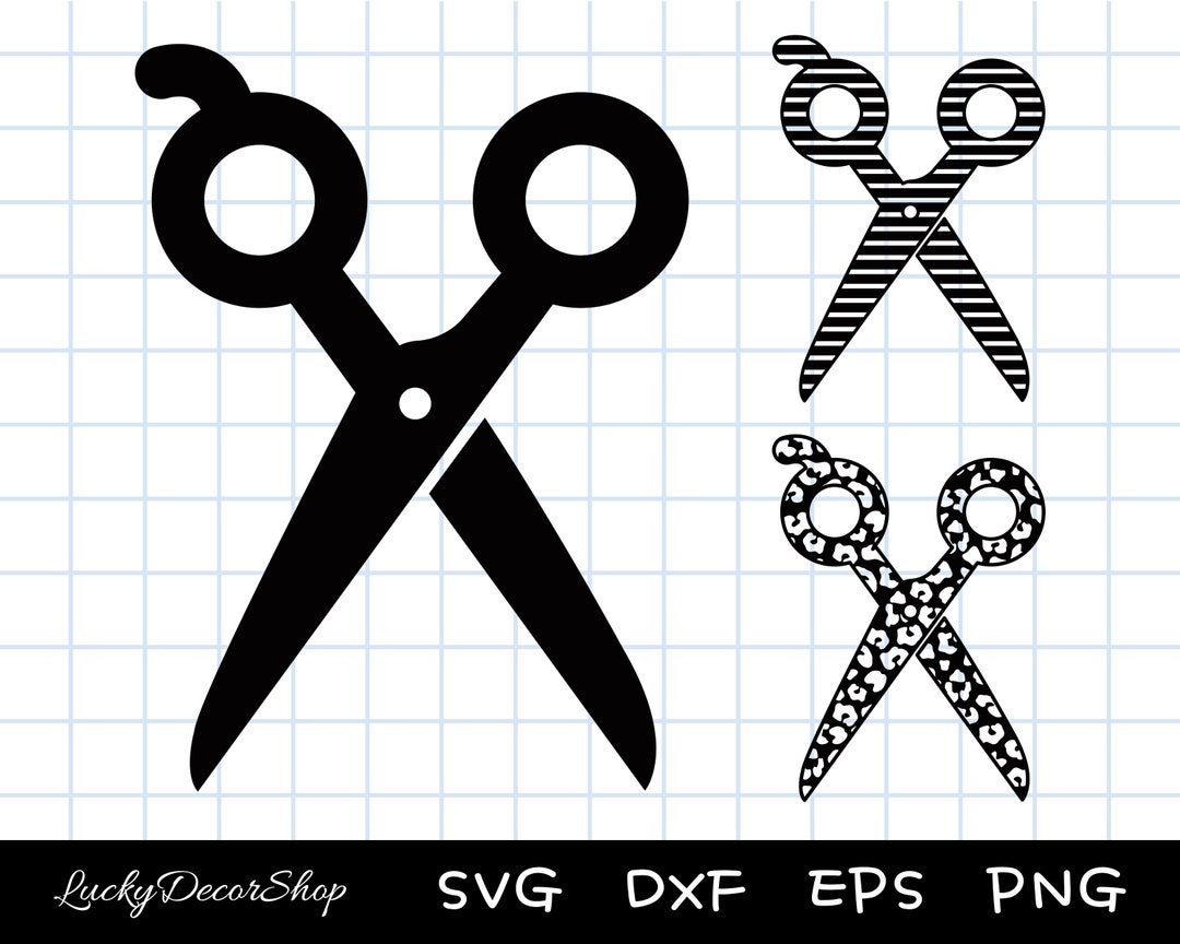 Hair Scissors SVG: Salon Stylist Clipart (digital Download) - Etsy