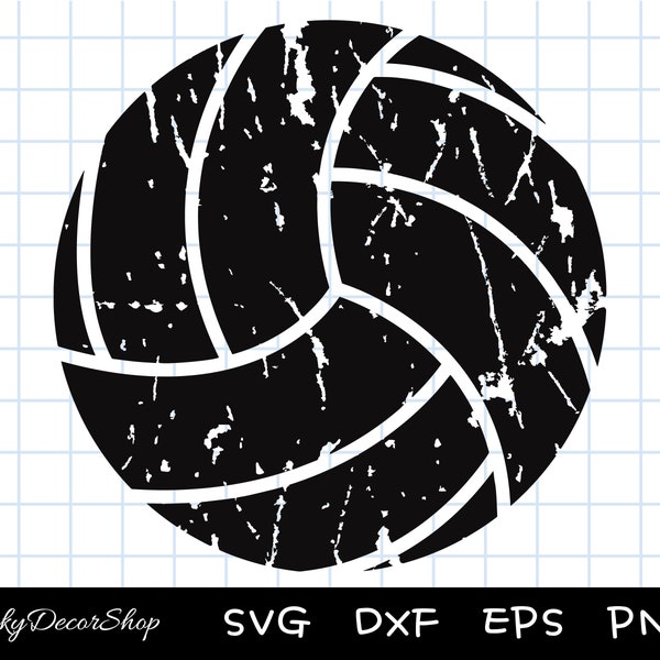 Volleyball Svg - Etsy