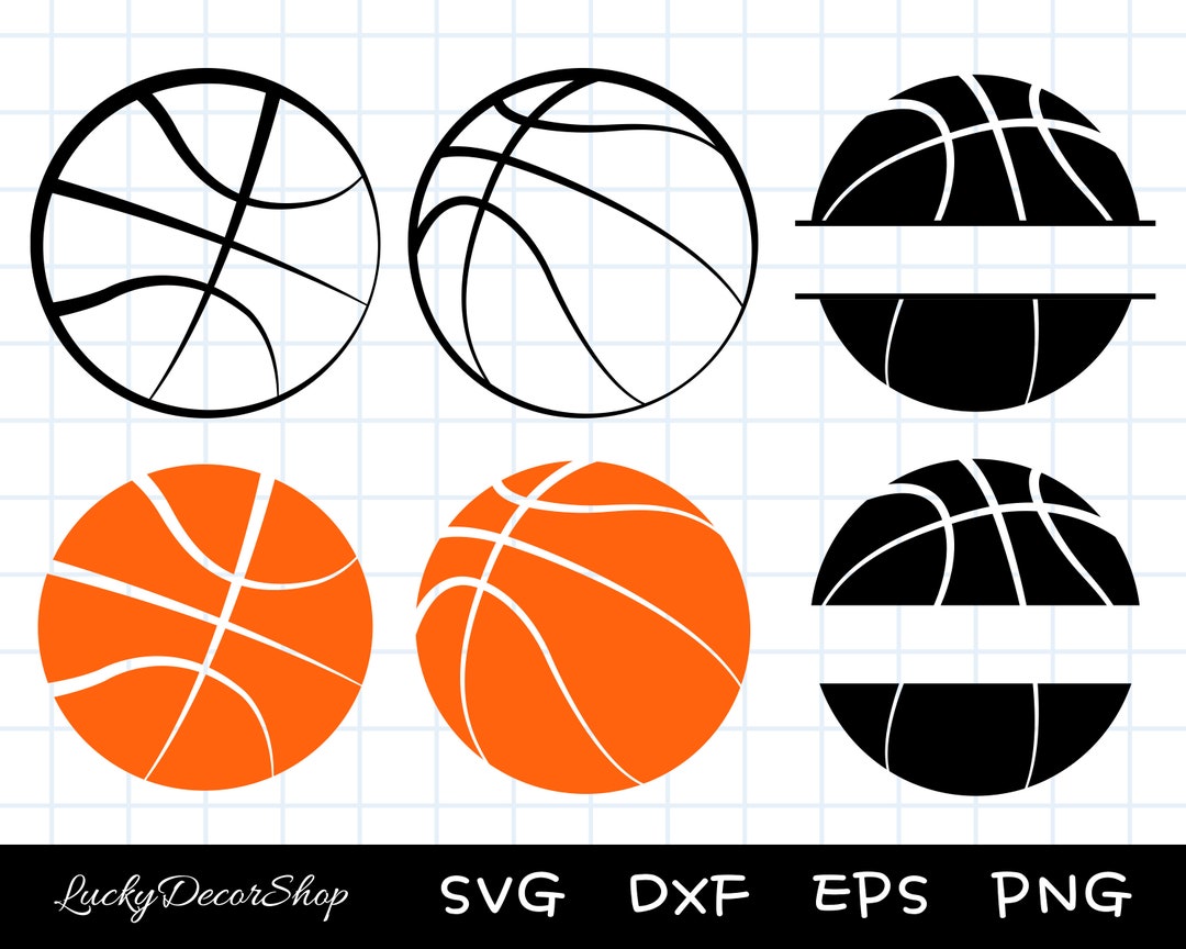 Basketball SVG, Basketball Cut Files, Basketball Vector Files ...