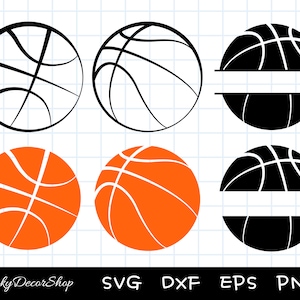 Basketball SVG, Basketball Cut Files, Basketball Vector Files ...