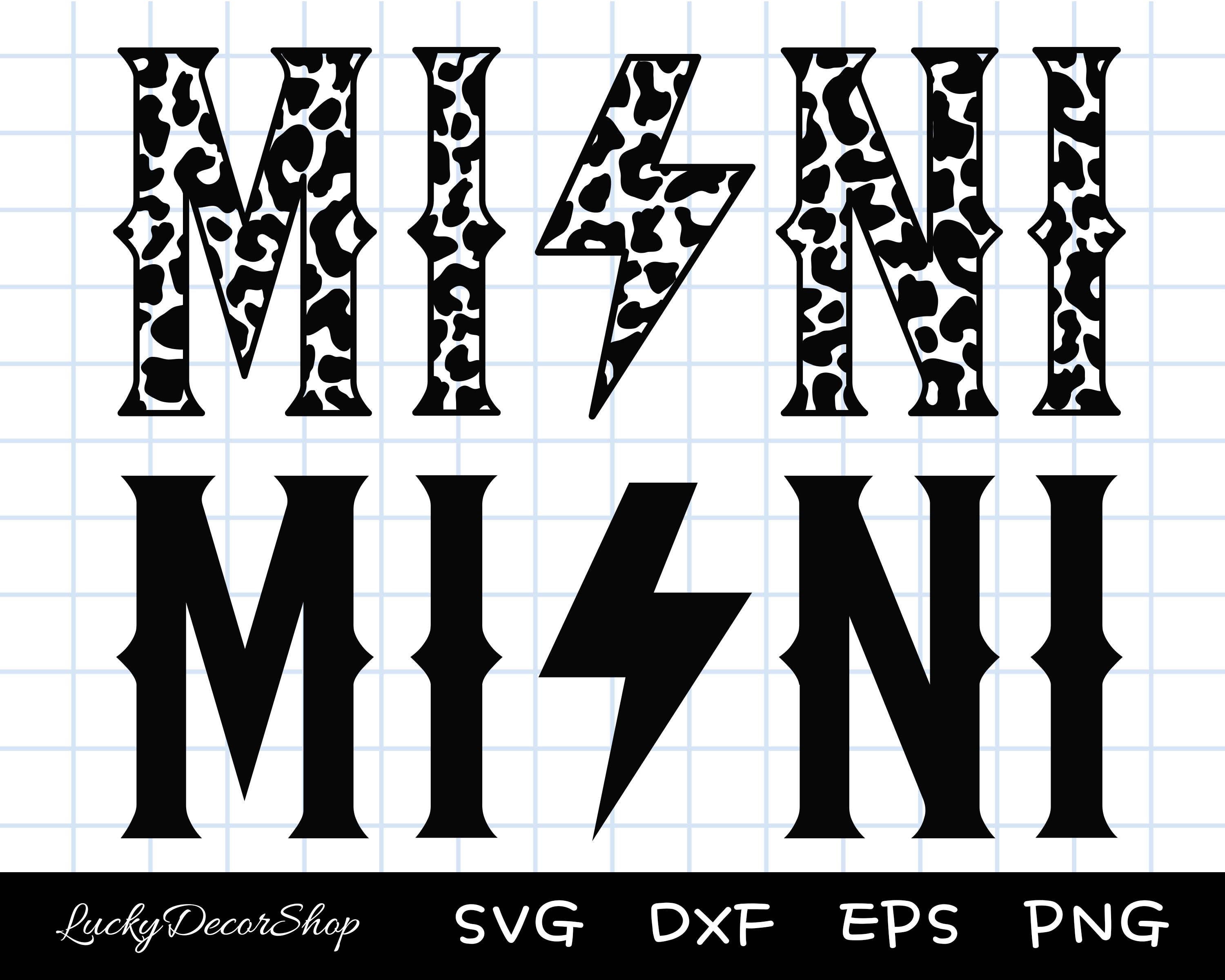 MINI SVG Mini Svg Leopard Mini SVG Mini Shirt Svg Cut - Etsy