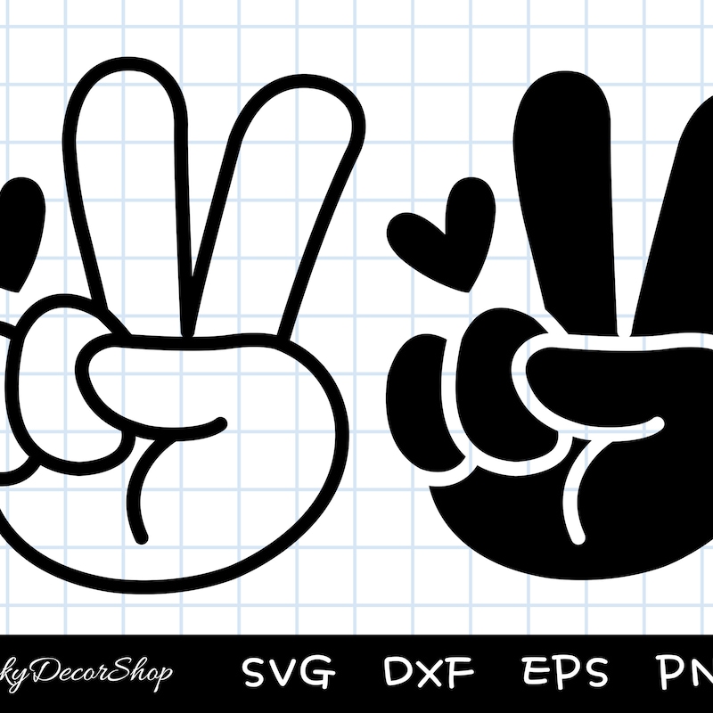 Peace Svg - Etsy
