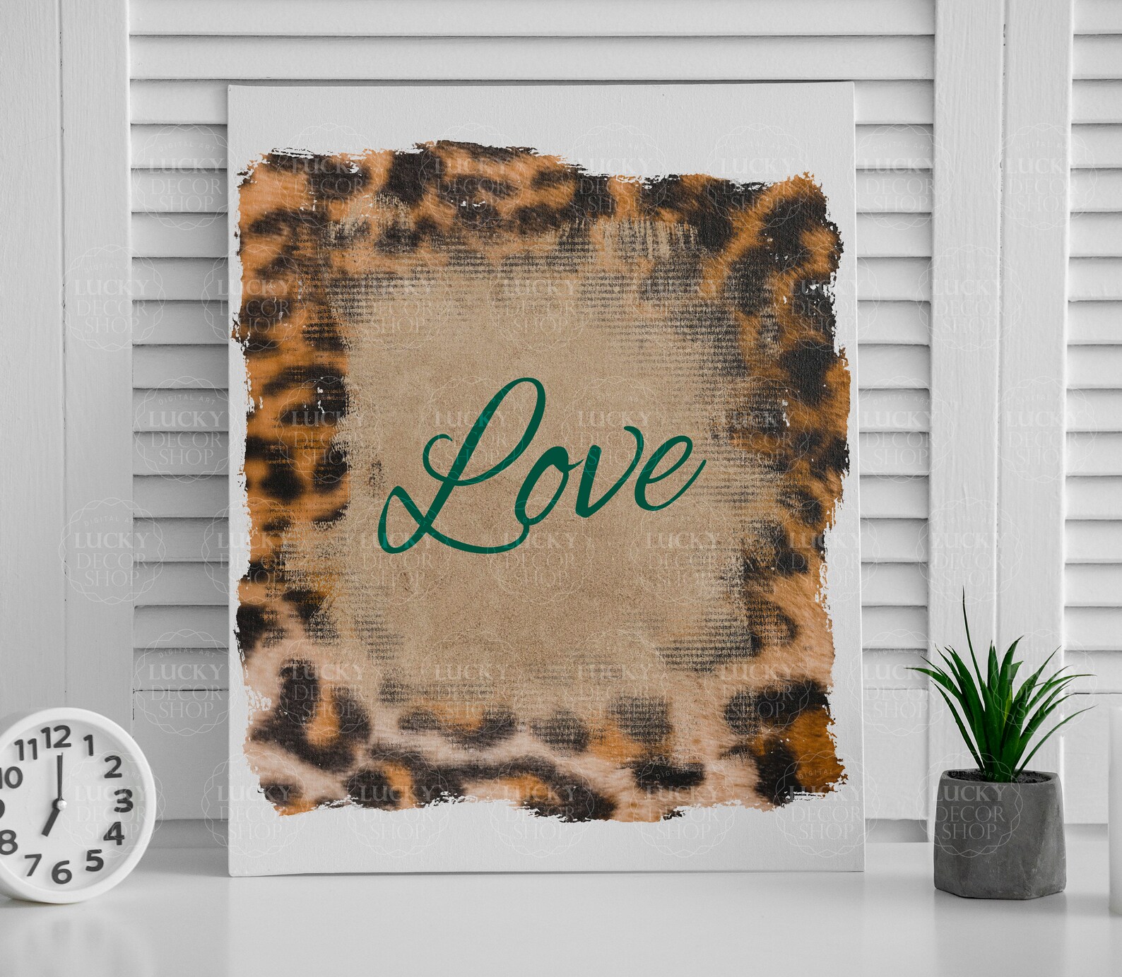 Leopard Frame PNG Leopard Sublimation Digital Download | Etsy