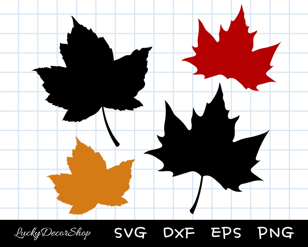 Fall Leaves SVG, Fall Leaves SVG Cut Files, Fall Clipart, Fall Cut ...
