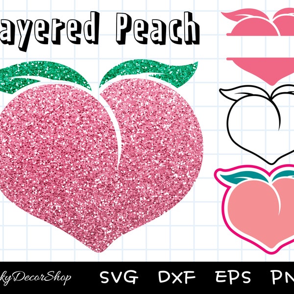 Princess Peach Layered Svg - Etsy