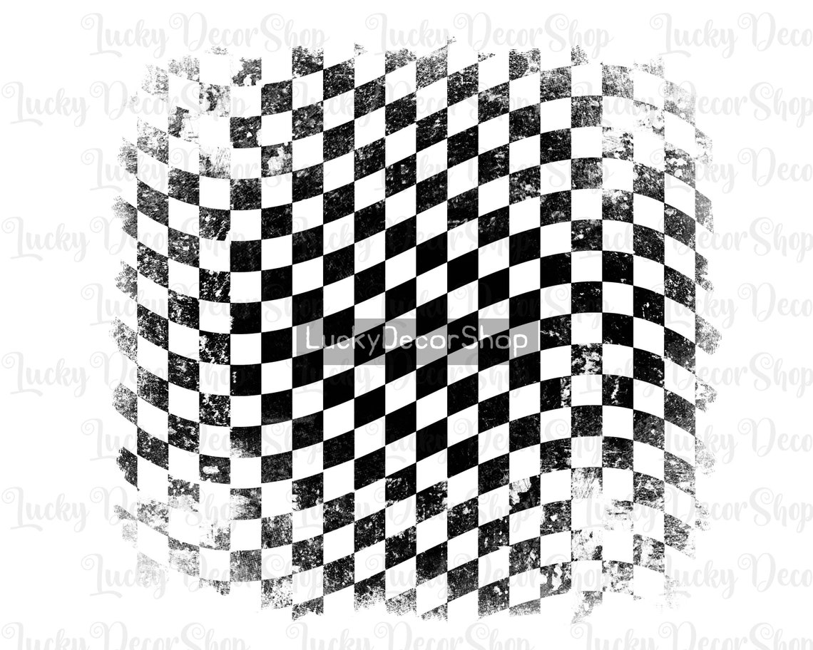 Checkered Flag Background Png Grunge Race Flag Sublimation | Etsy