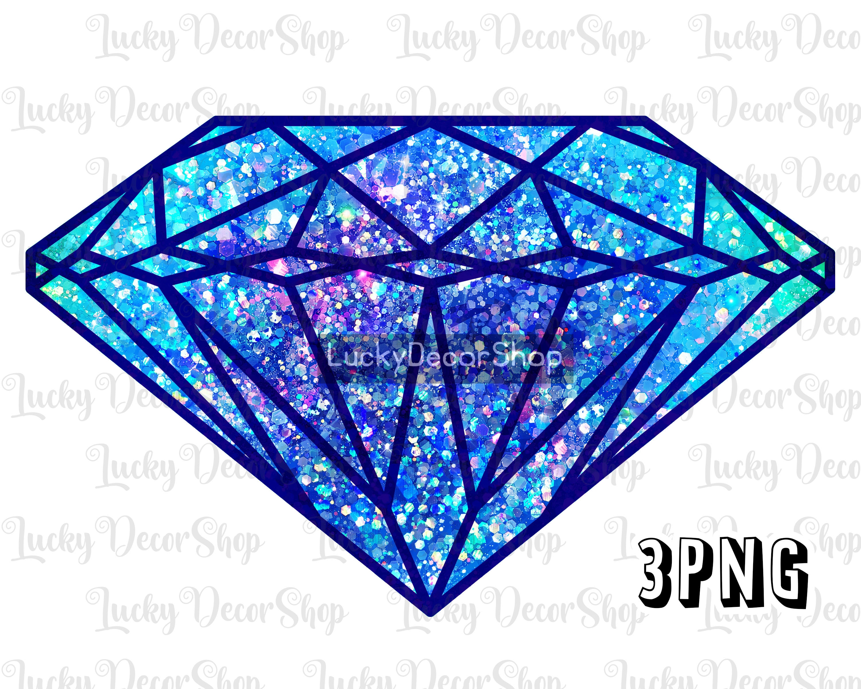Blue Diamond Clipart