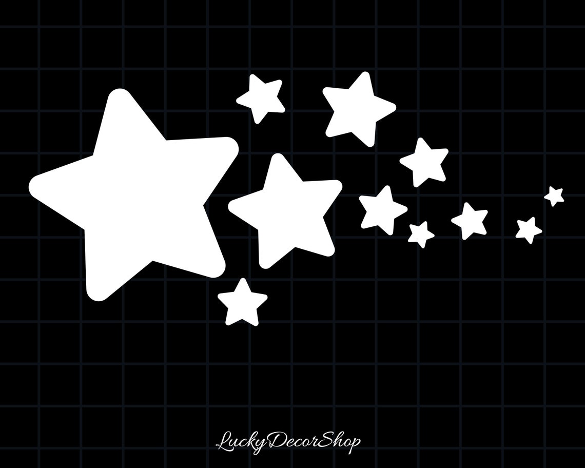 Star Svg Star Clipart Star PNG Star Cut Files Star Outline - Etsy