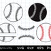 Baseball Outline Svg, Baseball Svg, Baseball Monogram SVG, Cut File ...