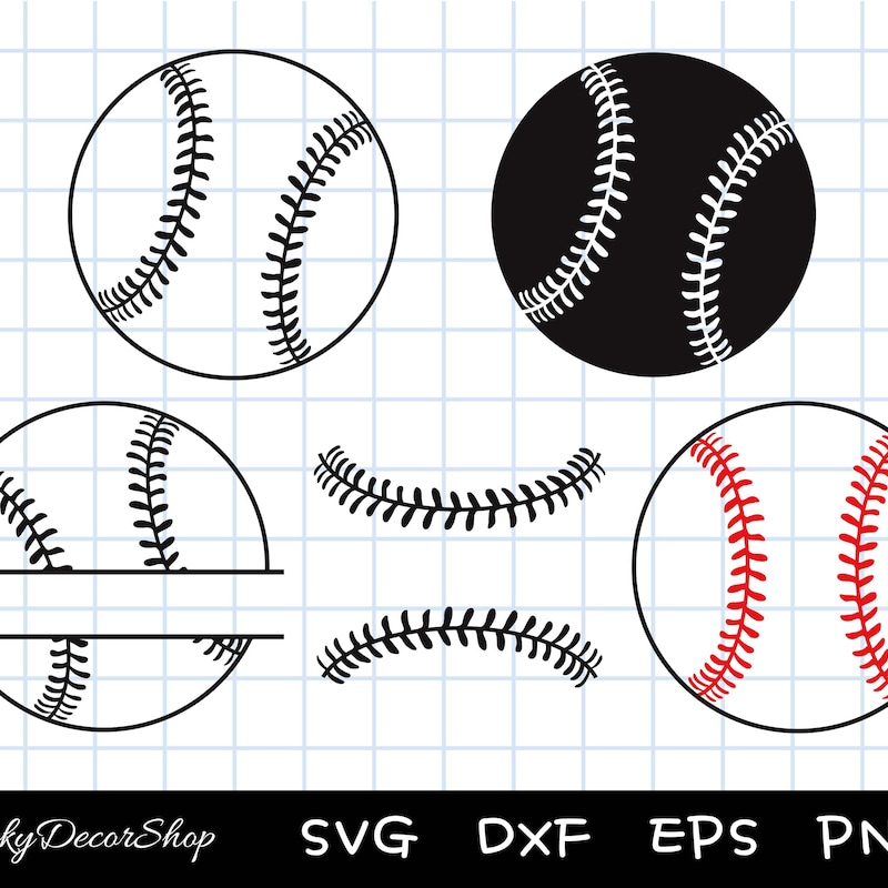 Baseball Svg - Etsy