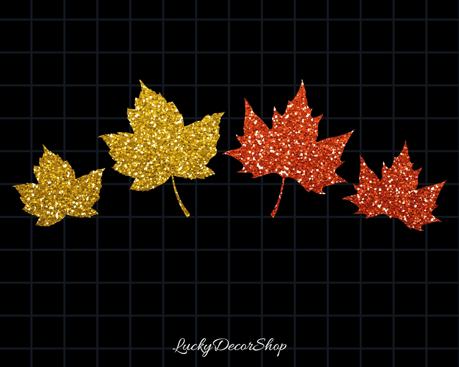 Fall Leaves SVG Fall Leaves SVG Cut Files Fall Clipart Fall | Etsy