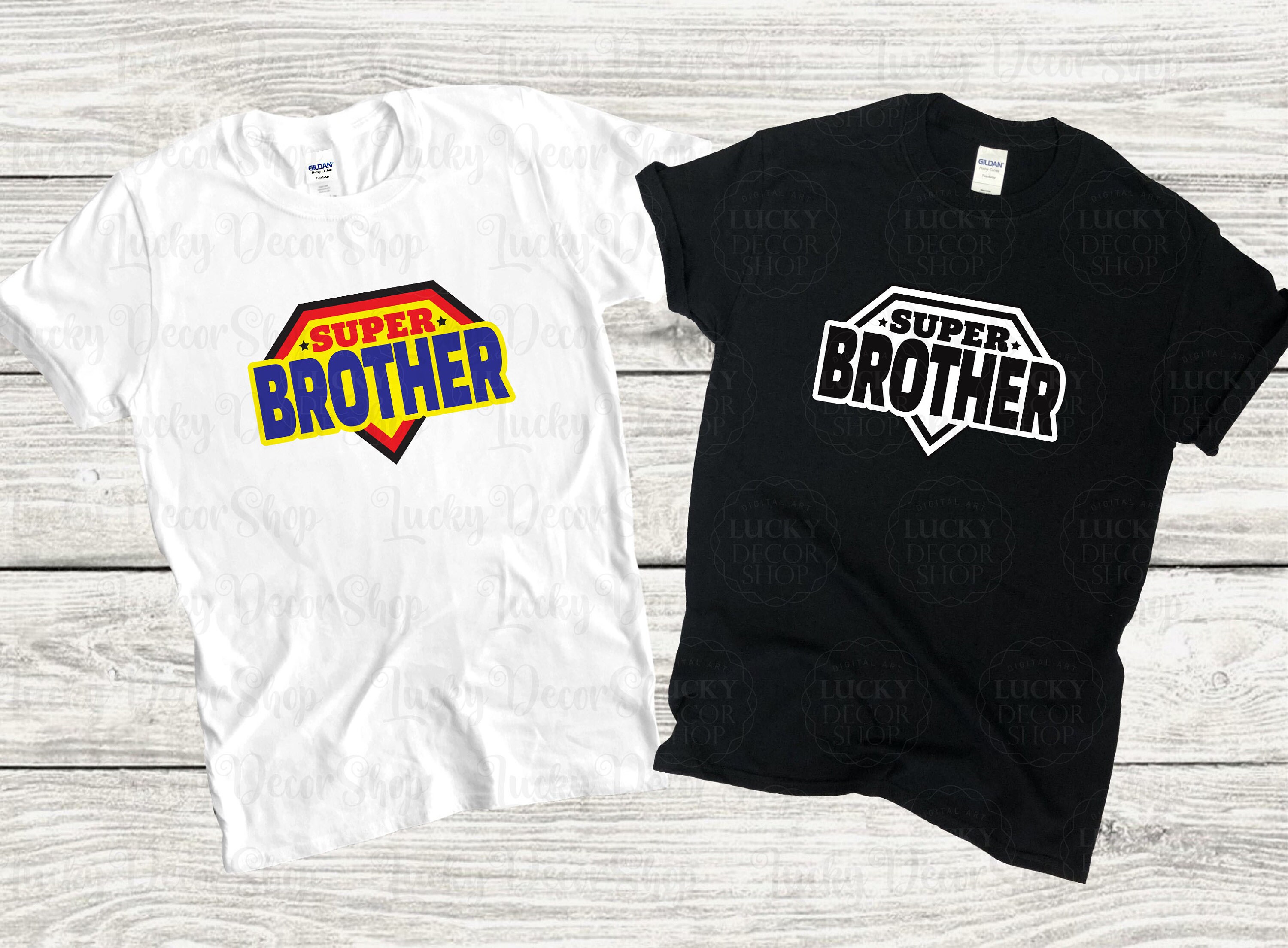 SUPER Brother Svg SUPER Sister Svg Brother Svg Sister Svg | Etsy