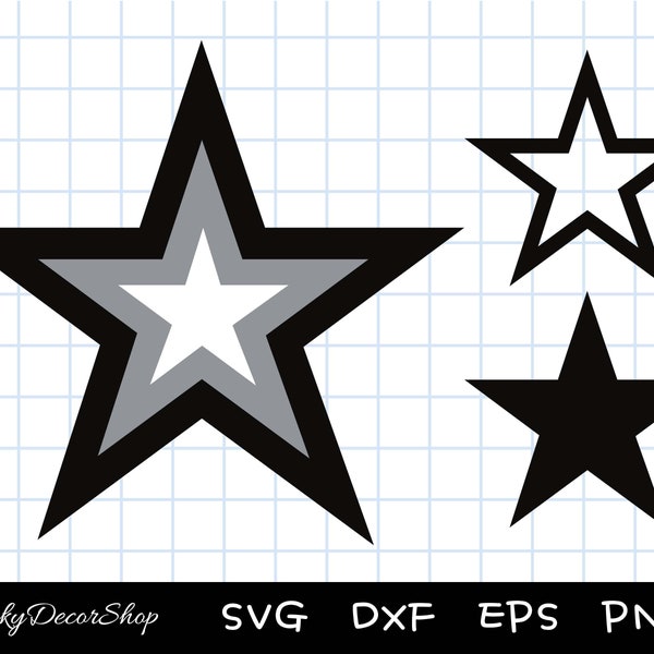 Stella svg - Etsy Italia