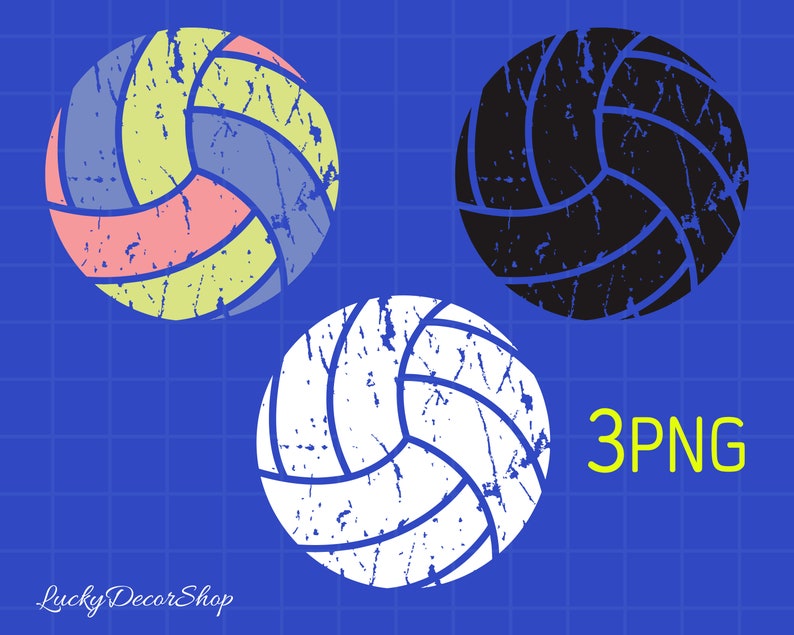 Distressed Volleyball SVG: Grunge Cut File (digital Download) - Etsy