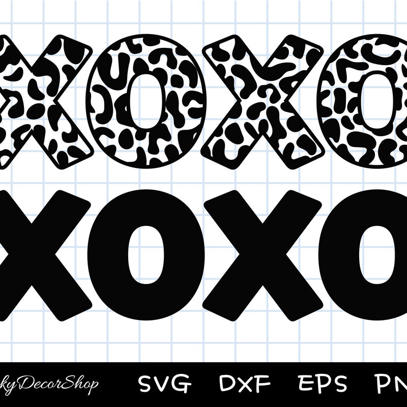 Xoxo Svg - Etsy