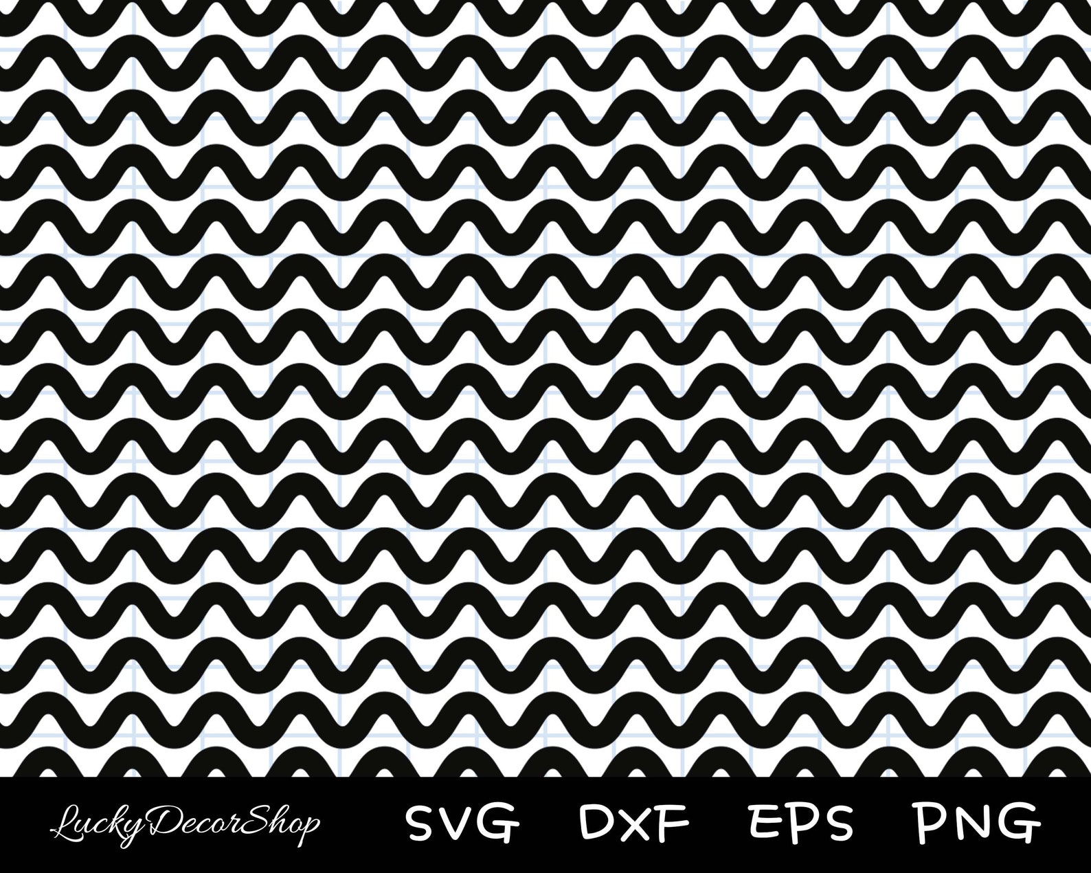 Wave SVG Wave Line Clipart Wave Pattern Svg Cut File | Etsy